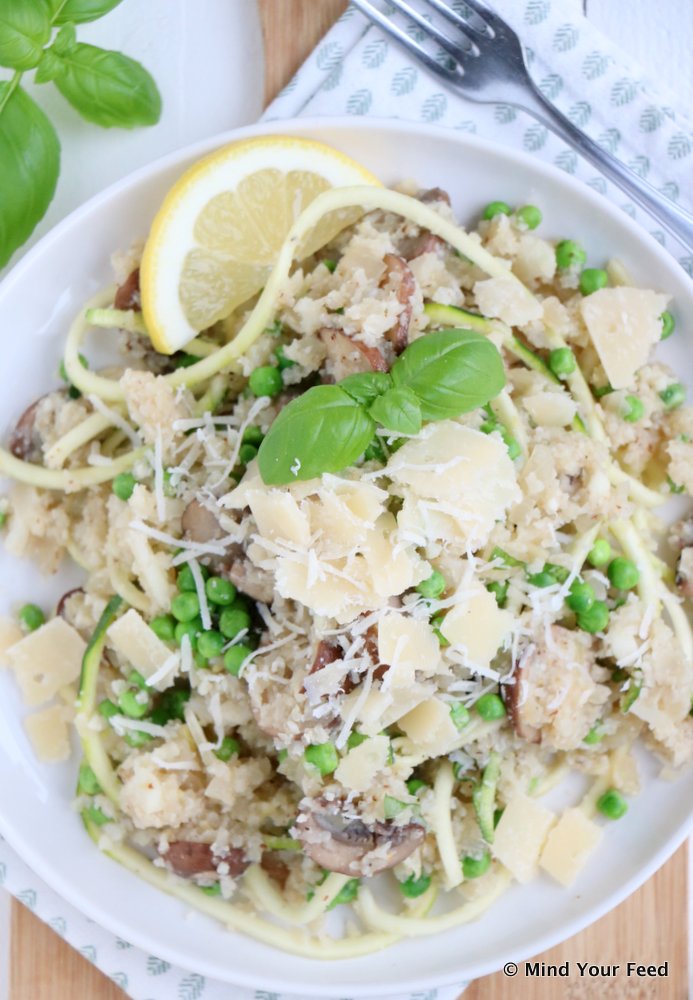 Bloemkool Risotto Met Kastanjechampignons Mind Your Feed bloemkool-risotto-met-kastanjechampignons-mind-your-feed
